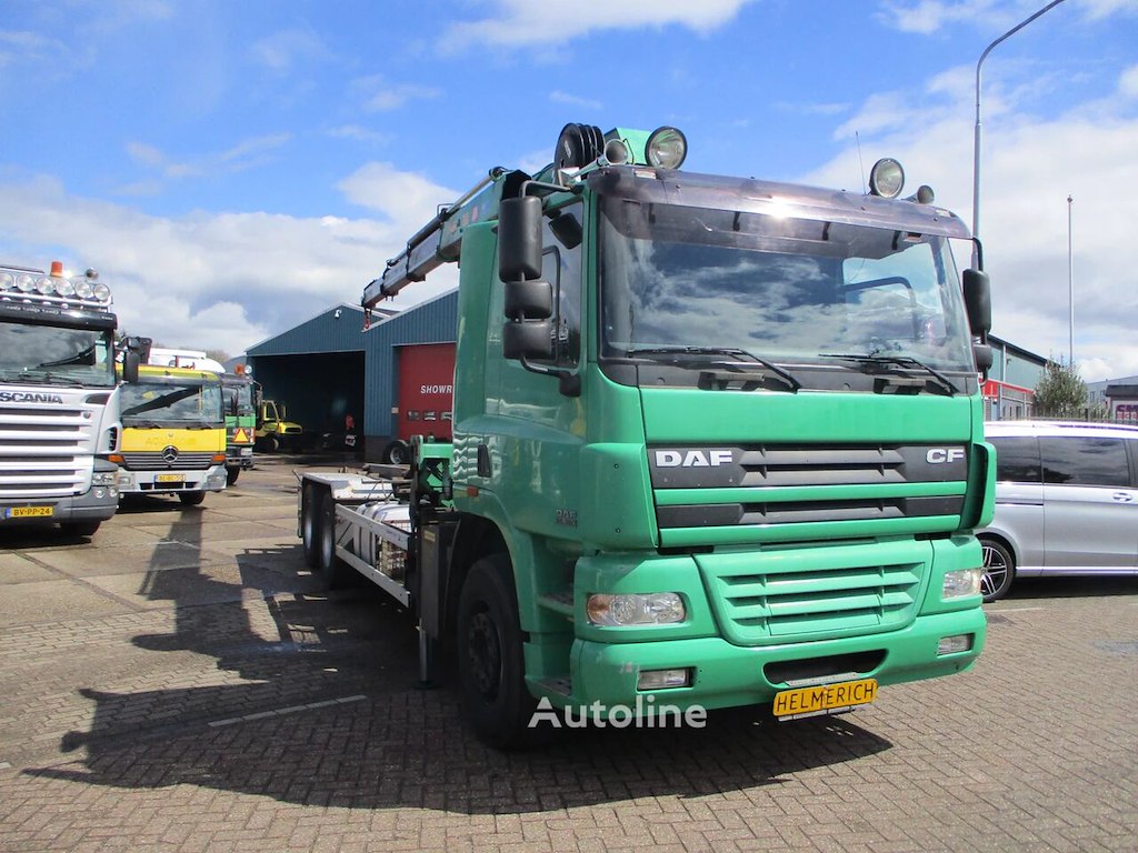 DAF CF 85.380 85 CF 380 EURO 3 MANUAL HOLLAND TRUCK kamion sa kukom za podizanje tereta