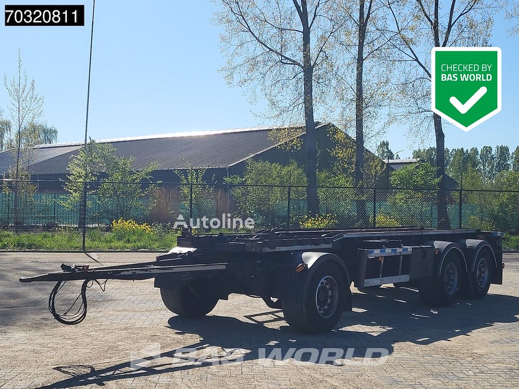 Burg BPA 09-18 3 axles prikolica za kontejnere