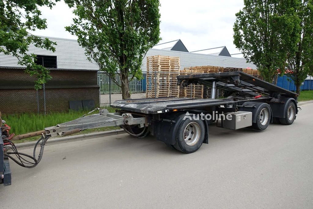 MTDK 3 ASSIGE CONTAINER AANHANGER / KIPPER / PERFECT CONDITION prikolica za kontejnere