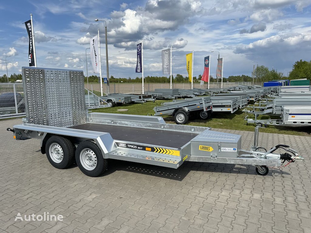 Nova Lorries TPM35 361x175 cm GVW 3500kg machine excavator transporter bobcat prikolica za građevinske strojeve