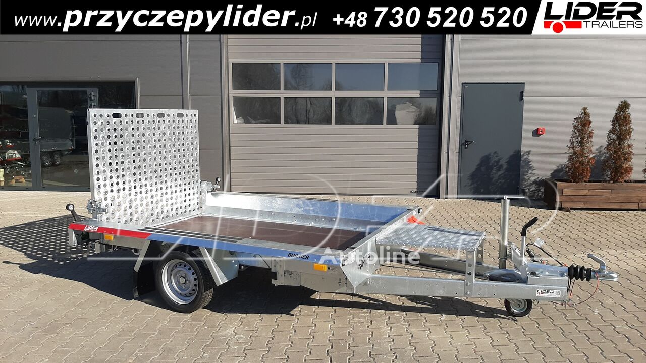 Nova Temared TM-412 przyczepa 260x150cm, Builder 2615, do przewozu minikopark prikolica za građevinske strojeve