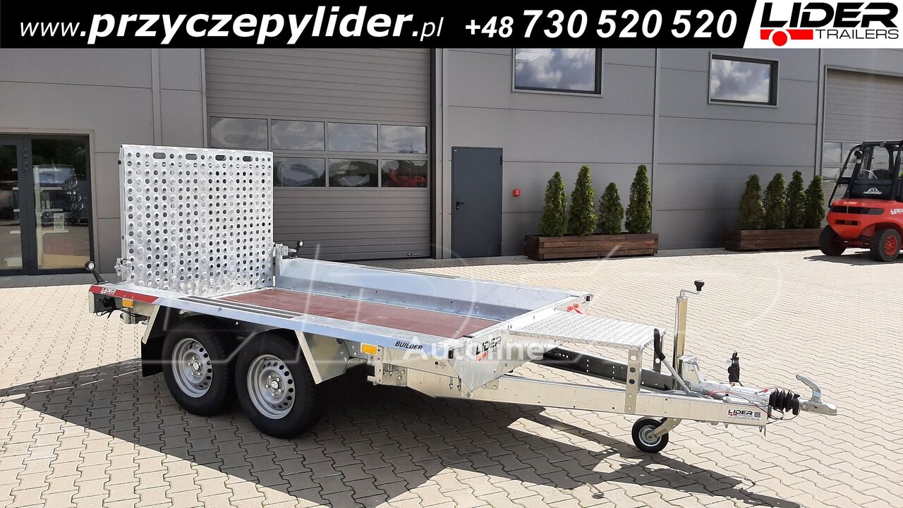 Nova Temared TM-259A przyczepa 300x150cm, Builder 3 3015 z rampą wjazdową, do prikolica za građevinske strojeve