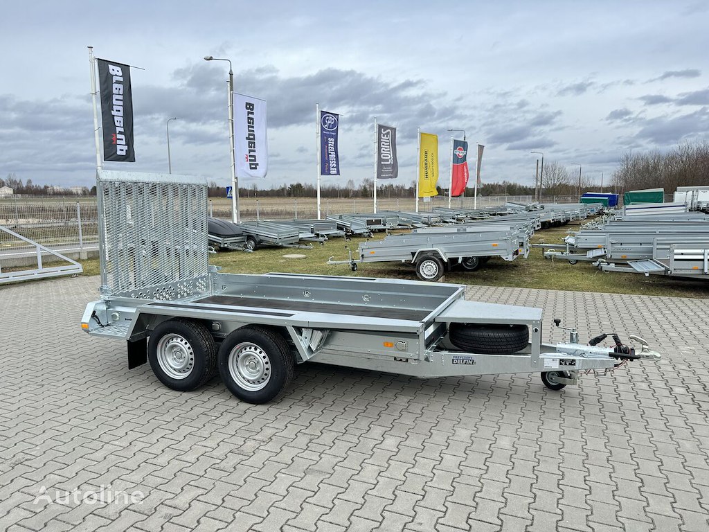 Nova Brenderup MT 3080 | GVW 2700 kg / 308 x 152 cm | machine transporter mini prikolica za građevinske strojeve