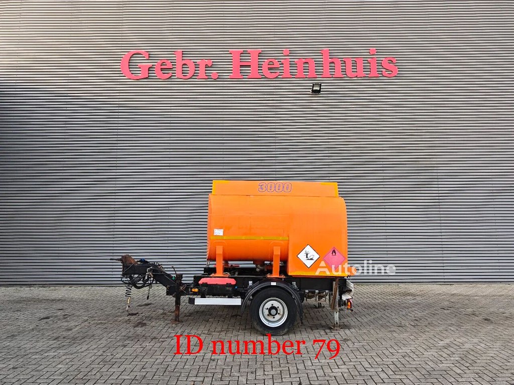 Svan CHTP 5.5 17.5 3200 Liter Tank! prikolica autocisterna