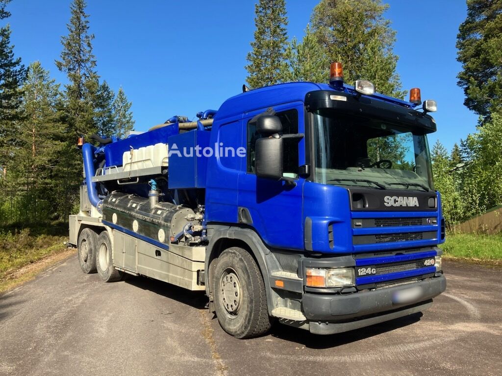 Scania P420 *6x2 *MASKOFLEX *12.500ltr *Vacuum WITTIG *DEWATERING autofekalac