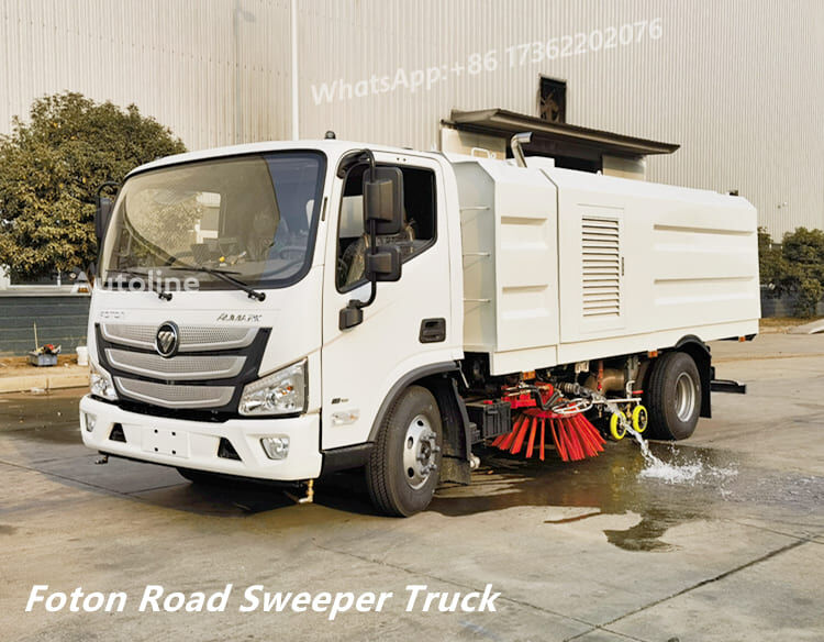 Novo Foton Road Sweeper Truck For Sale in Ghana vozilo za čišćenje ulica