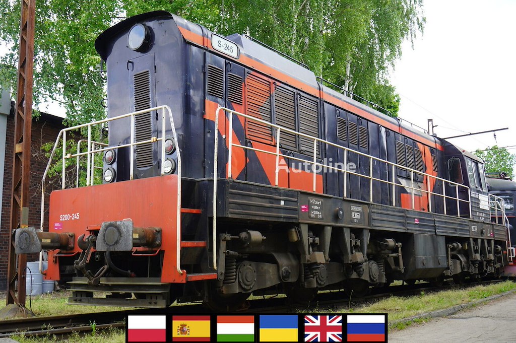 ČKD S200-245 diesel locomotive lokomotiva
