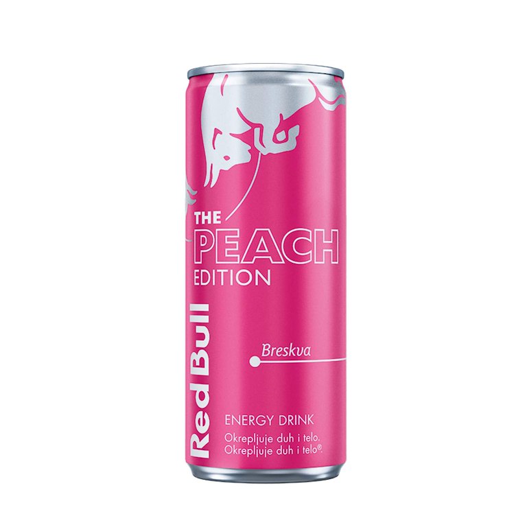 Napitak energetski red bull breskva 0.25l can
