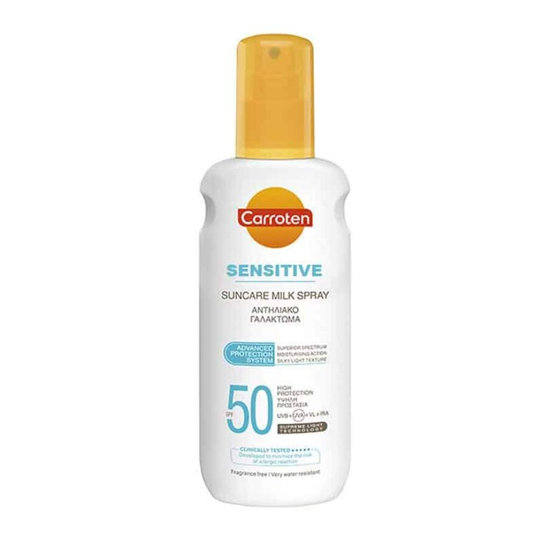 Carroten mleko sun spr sens spf50 200ml carr
