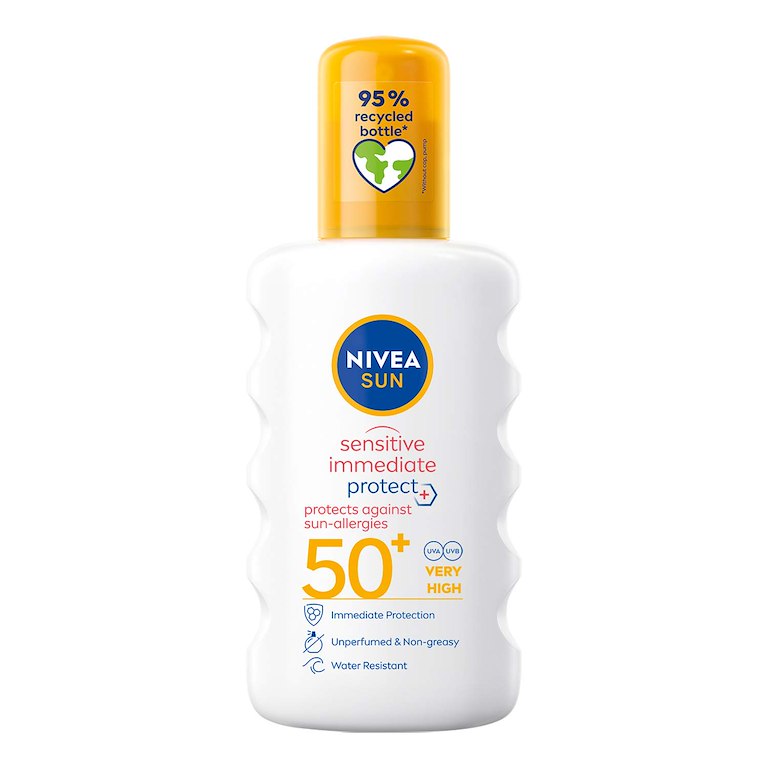 Nivea mleko sun spr sens spf50 200ml nive