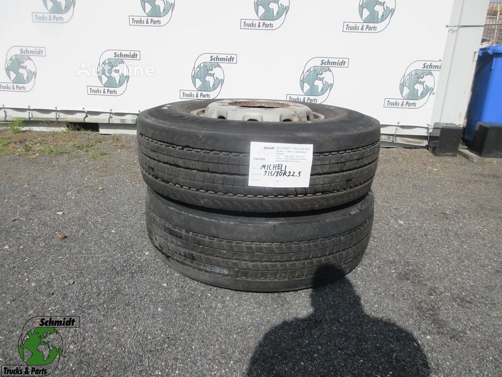 Michelin 315 / 80 R 22,5 VOORBAND MET ALCOA PROFIEL 60% guma za kamione