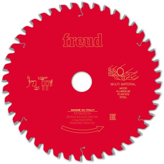 FREUD 230x2,4x30mm 44Z univerzalni list cirkularne testere za ručne cirkulare FR19M001H