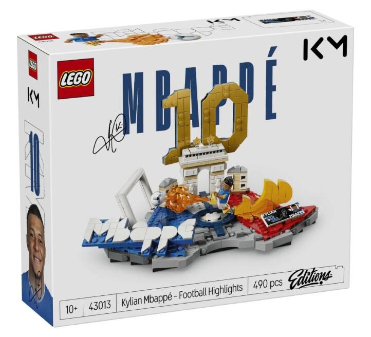 LEGO Kilijan Mbape – Najbolji fudbalski trenuci LE43013
