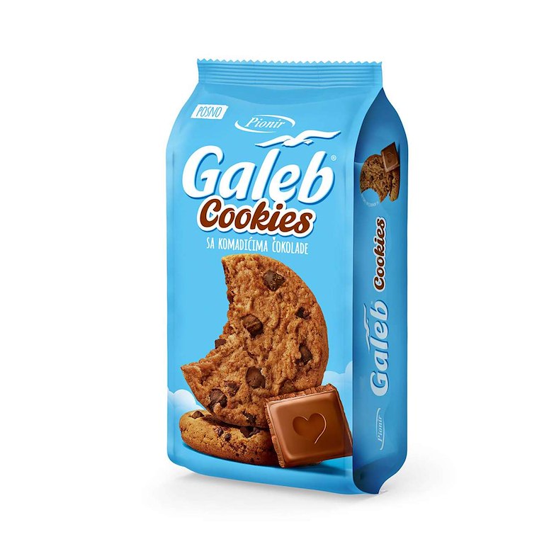 Galeb keks cookies sa čokoladom 145g galeb