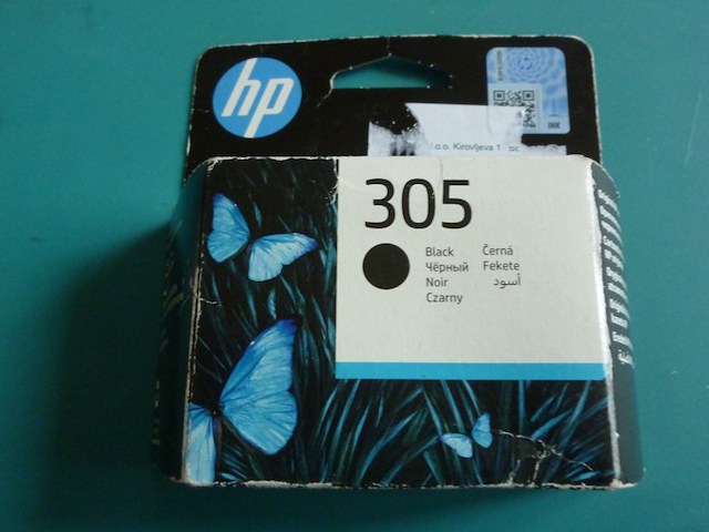 HP 305 - nekorišćen BLACK kertridž