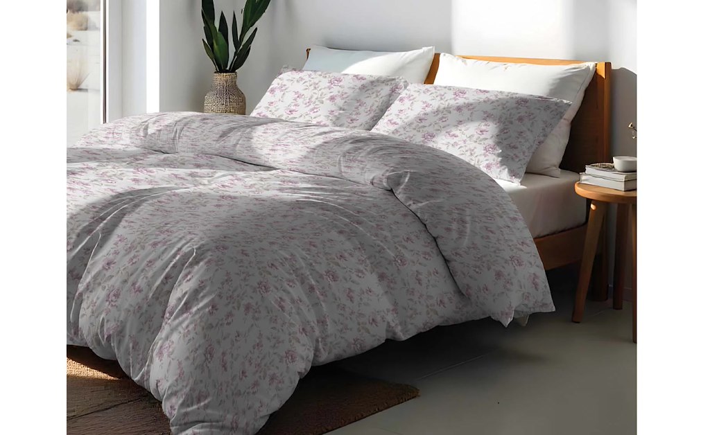 Posteljina Amanda 240x220cm roze