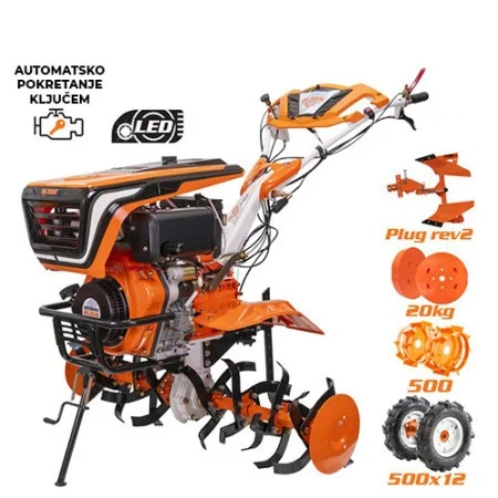 Ruris kultivator set r 1001 ksd ruris 10 hp - diesel ( 9359 )