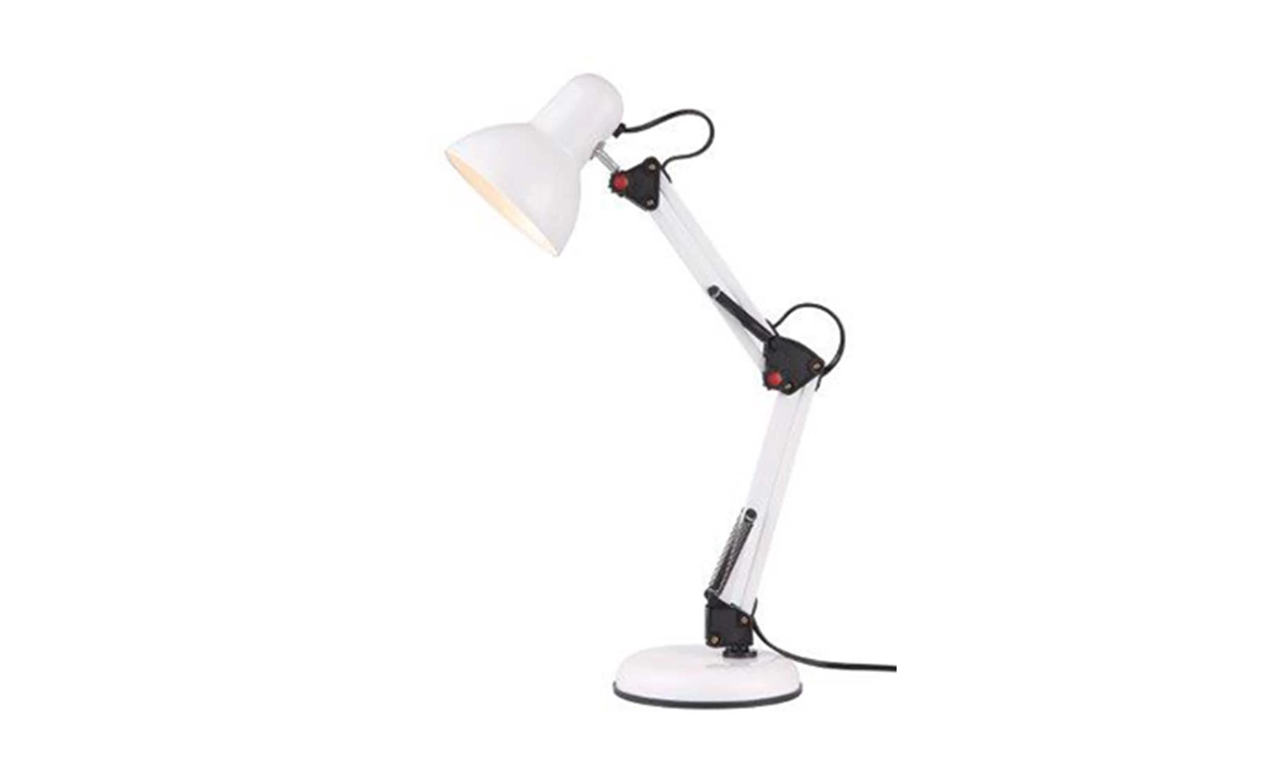 Stona lampa E27 MAX60W bela