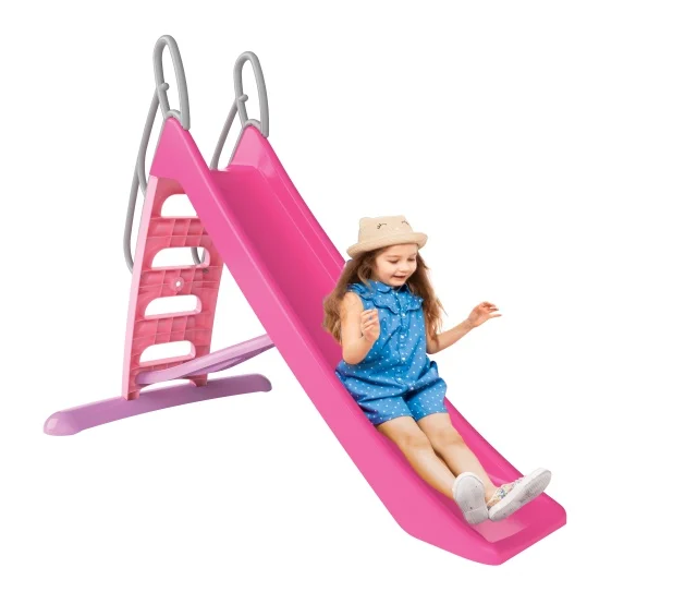 Dohany dečji tobogan Speed 465 Slide sa rukohvatom roze 170 cm