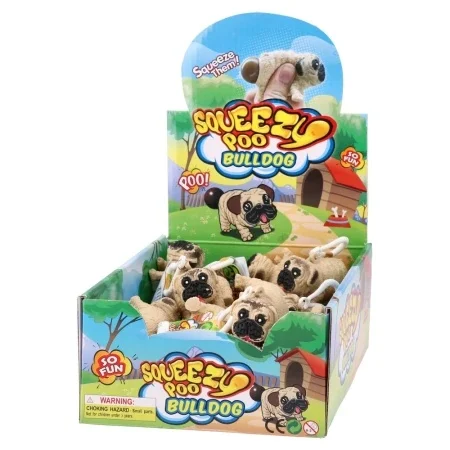 Squeezy bulldog gumena igračka pas ( 894018 )