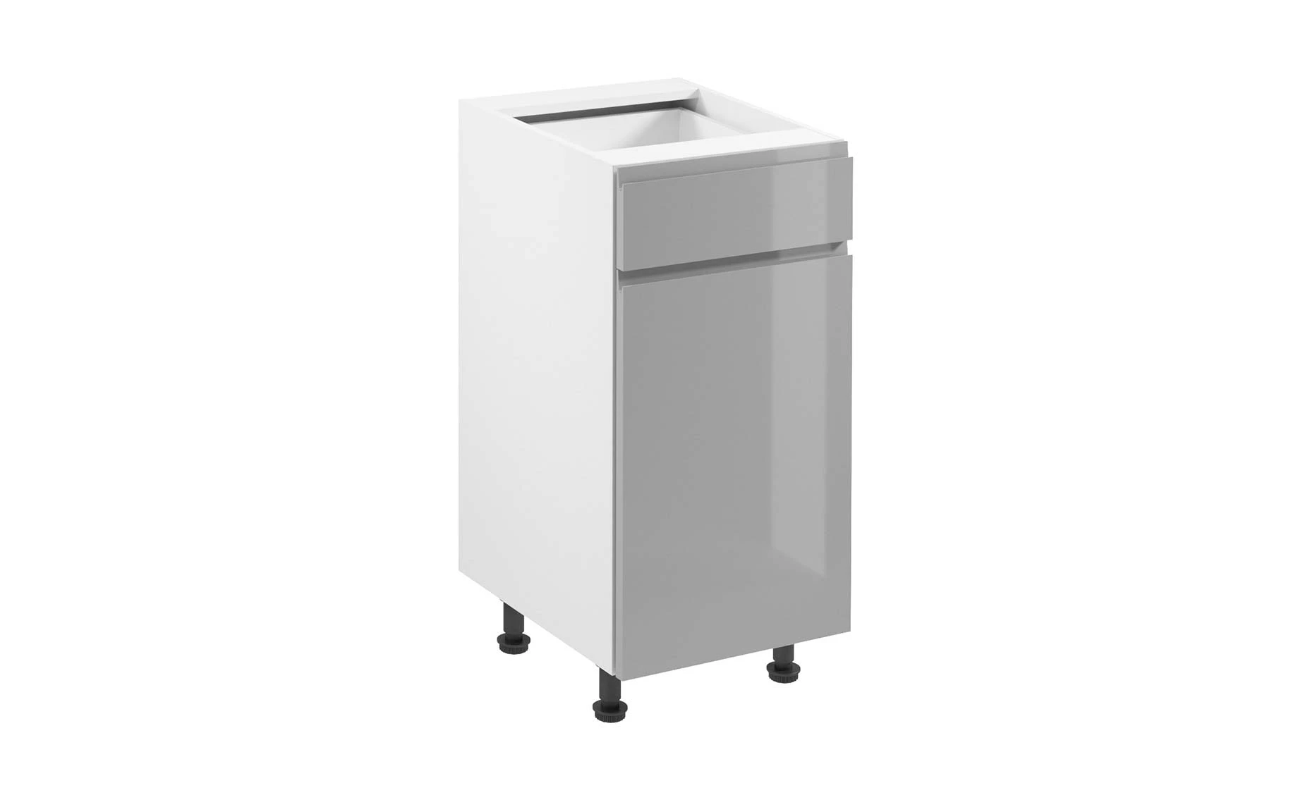 Gardena fiokar D40S1 metabox 1F+1V desna 40x52x82cm siva