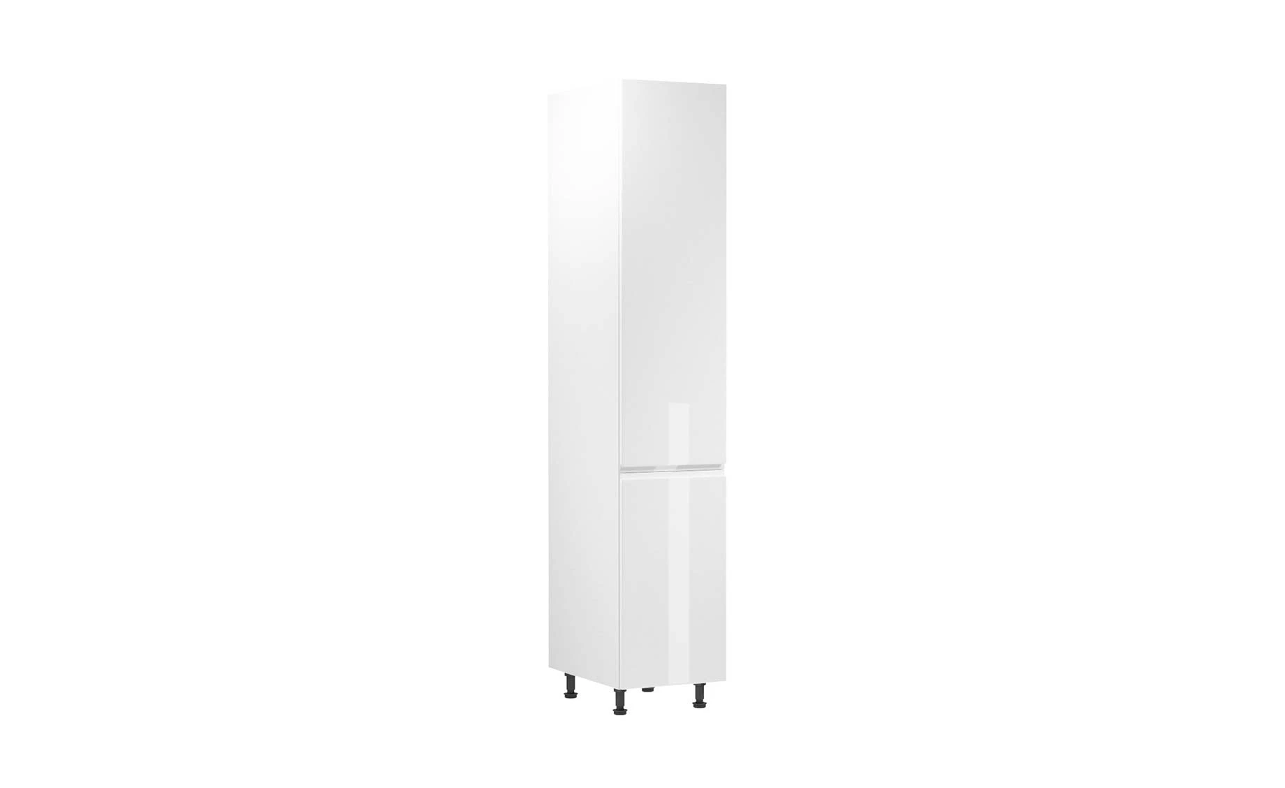 Gardena kolona s policama D40SP 2V leva 40x58x212cm bela