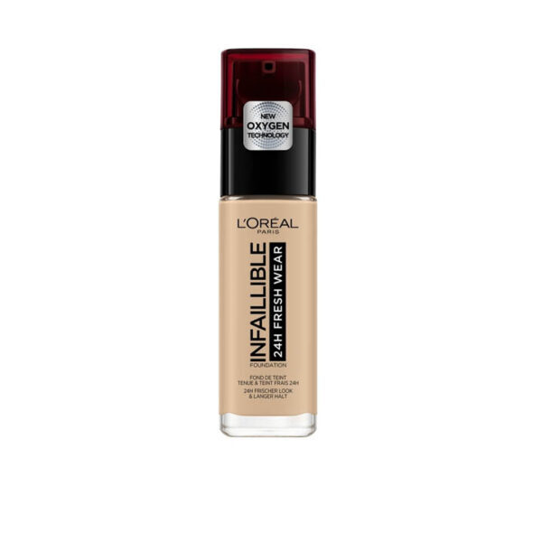 L'Oreal Paris Infaillible 24H Fresh Wear Tečni puder 125 Natural RoseID: EK000854369