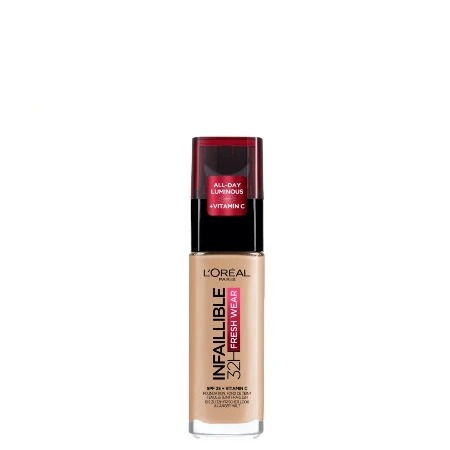 L'Oreal Paris Infaillible 24H Fresh Wear Tečni puder 145 Beige RoseID: EK000854223
