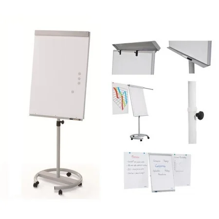Optima mobilna flipchart tabla 70x100 sa ekstenzijom ( 22399A )