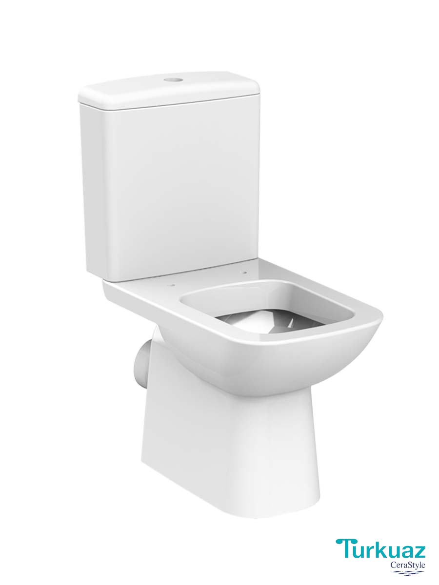 MONOBLOK DURU BALTIK + WC DASKA SLIM 28800PW/95C1143502 TURKUAZ