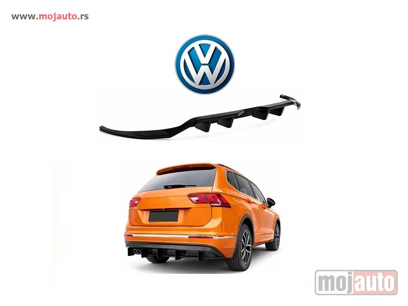 Difuzor tiguan za VW R-line 22-25