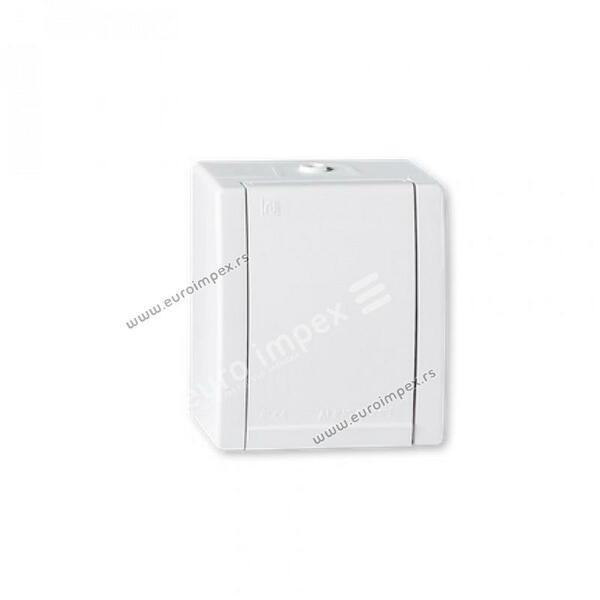 Prikljucnica dvopolna OG IP4 16A plast. POLIKARBONAT jezgro bela 2411.00 Aling Power Line