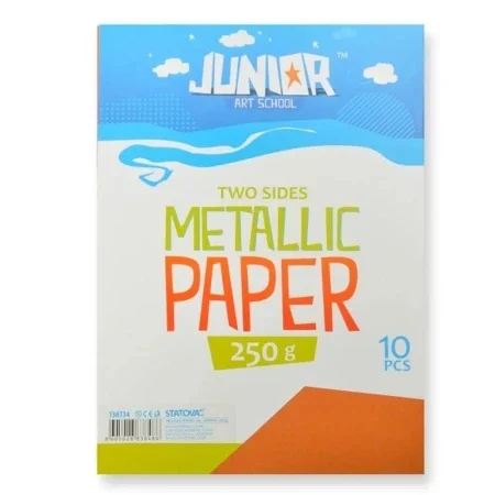 Junior jolly metallic paper papir metalik a4 250g 10k - odaberite nijansu bronza ( 136114 )