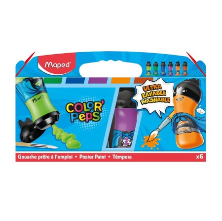 Maped tempere color`peps set 75ml ( M810011 )
