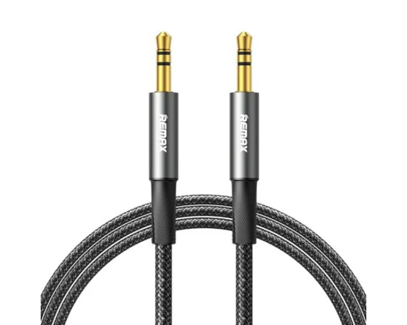 REMAX AUX Audio kabl (3,5mm-3,5mm)crni 2.5m