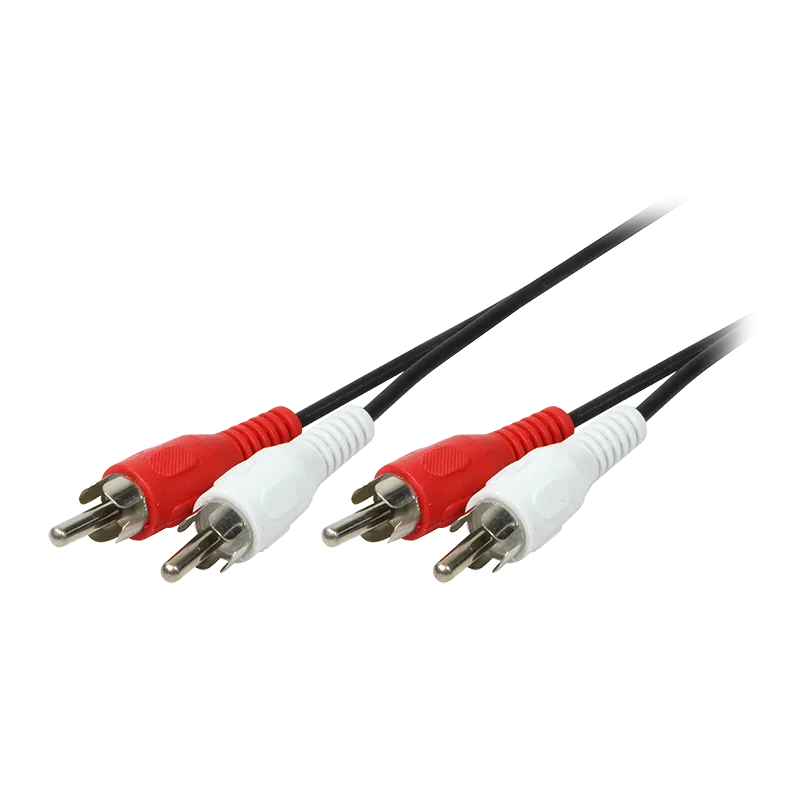 LogiLink audio kabl 2xRCA/M - 2xRCA/M, činč 5.0 m