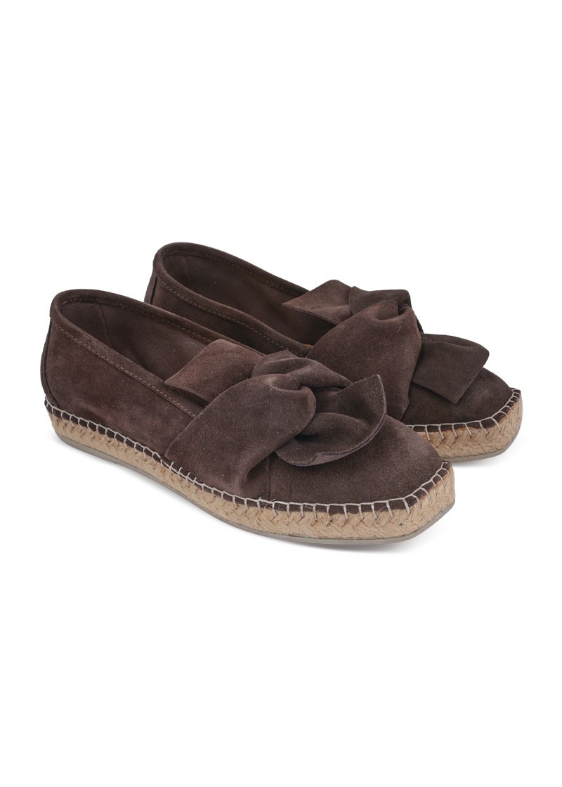 Ženske espadrile Bueno 26WU5200 dark brown