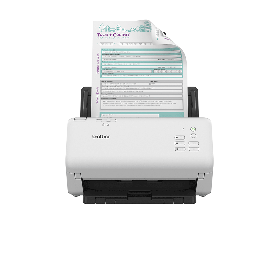 Brother ADS-4300N Dokument skener 40ppm/80ipm
