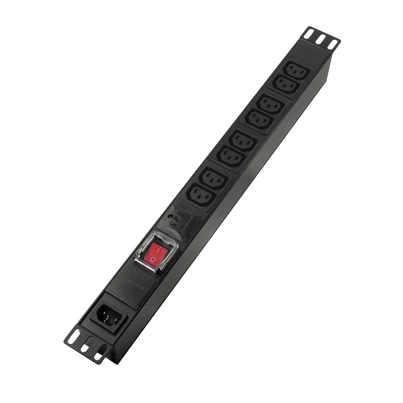 Logilink PDU 230V 8 - C13 1 osigurač on/off bez napojnog kabla