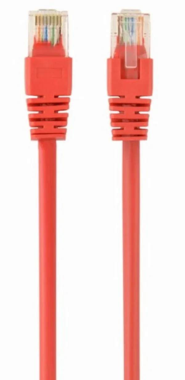 PP12-2M/R Gembird Mrezni kabl, CAT5e UTP Patch cord 2m red
