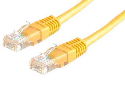 STANDARD UTP Patch Cord cat.6/Cl. E žuta 5.0m