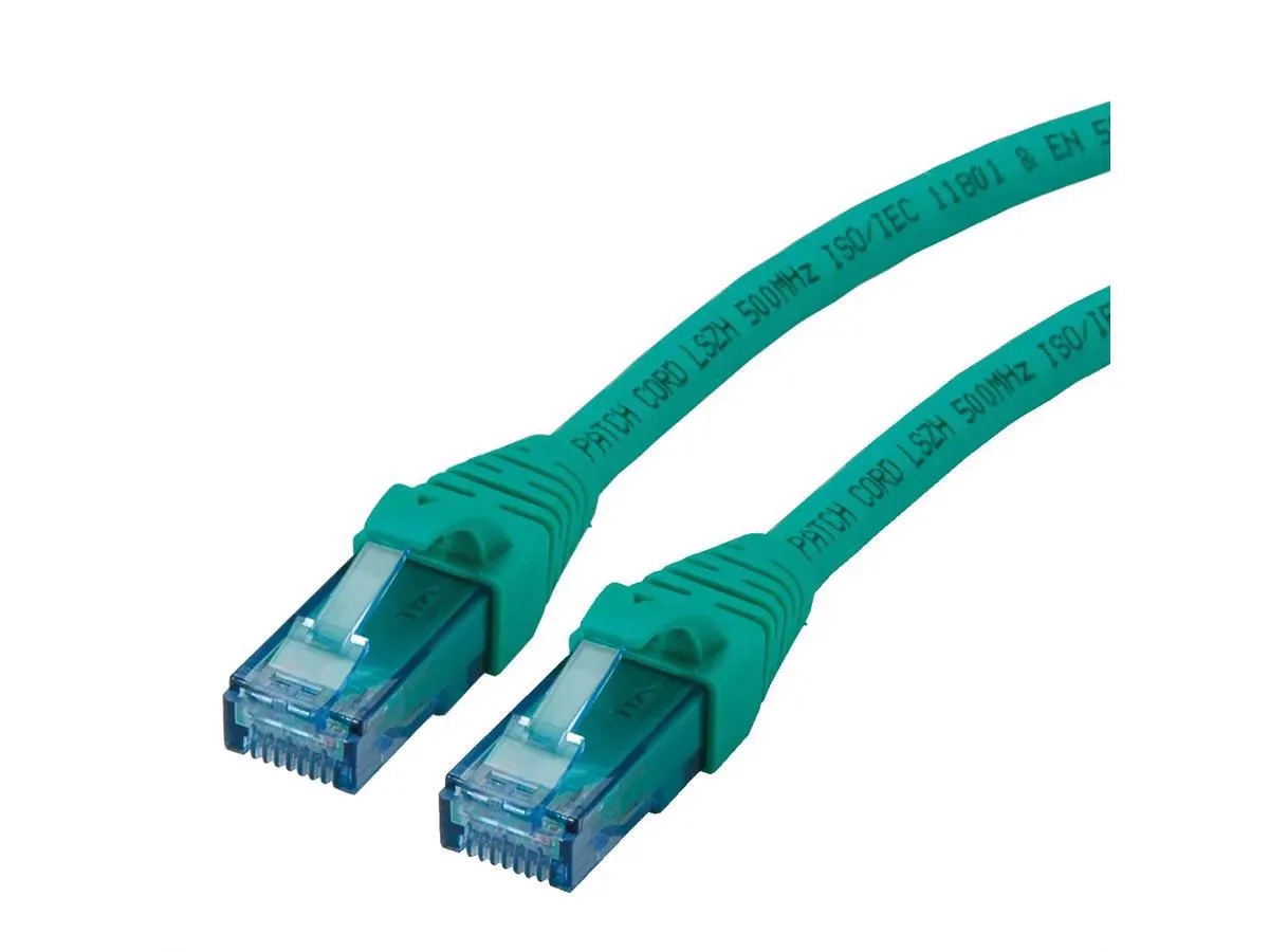Secomp Roline UTP PatchCord Cat6A/CompLv, LSOH, zelena, 10m