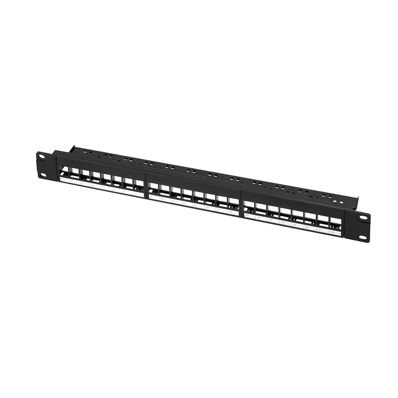 Logilink 19'' Patch Panel 1U, 24 prazan, sa nosačima kabla NK4065