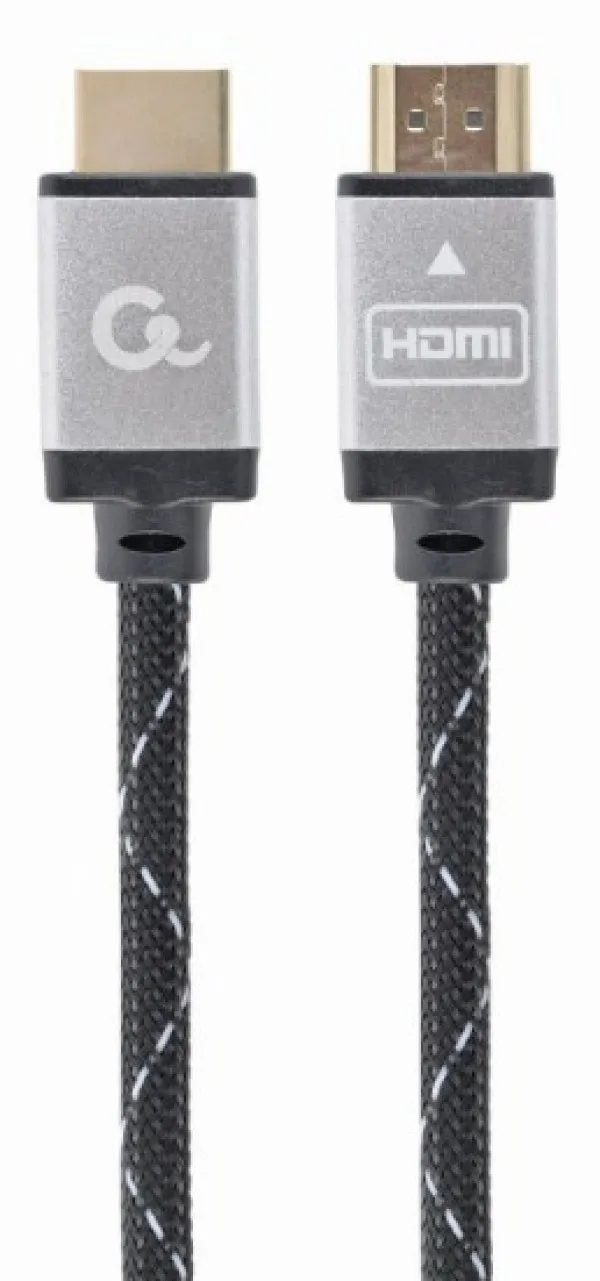 CCB-HDMIL-2M Gembird HDMI kabl, High speed,ethernet support 3D/4K TV Select Plus Series blister 2m
