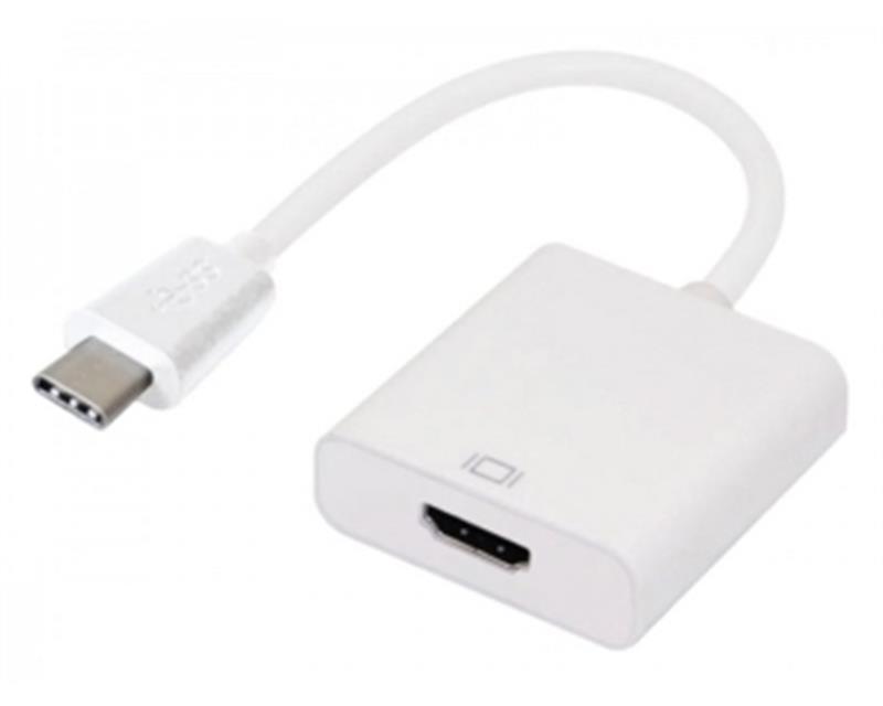 Adapter-konvertor USB 3.1 tip C (M) - HDMI (F) crni