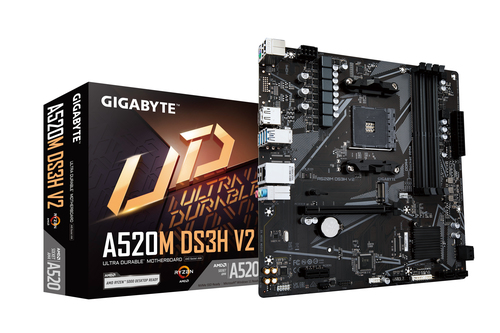 MB Gigabyte AMD AM4 A520M DS3H V2 1.0