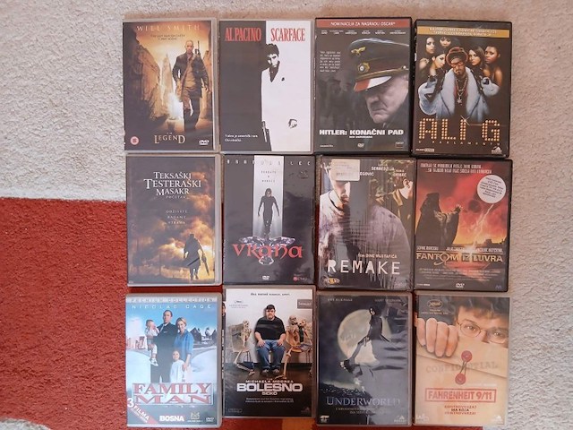 Dvd filmovi- 38 filmova