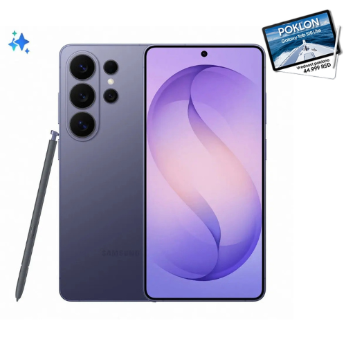 SAMSUNG Galaxy S26 Ultra 12/512GB Cobalt Violet + POKLON Samsung Galaxy Tab-S10 Lite (WiFi-6) 128GB SM-X400NZAREUC Sivi