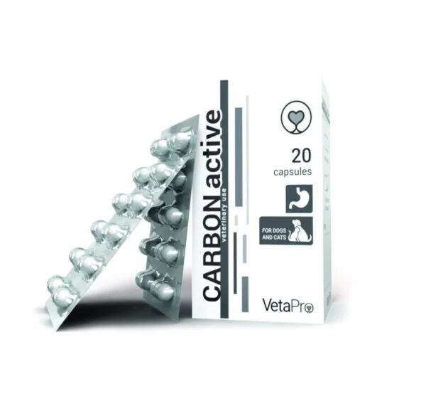 VetaPro Carbon Active – 20 kapsula
