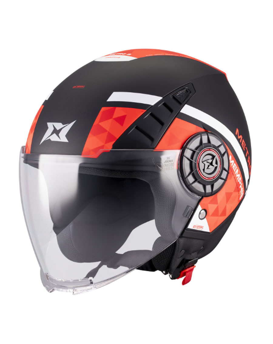 AXXIS jet kaciga Metro S Memphis B5 mat